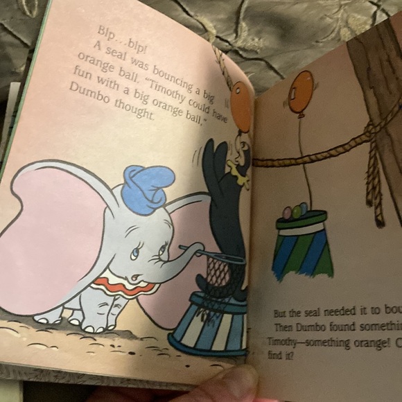 Toys | Vintage Little Golden Books Dumbo To Grandmothers House We Go ...